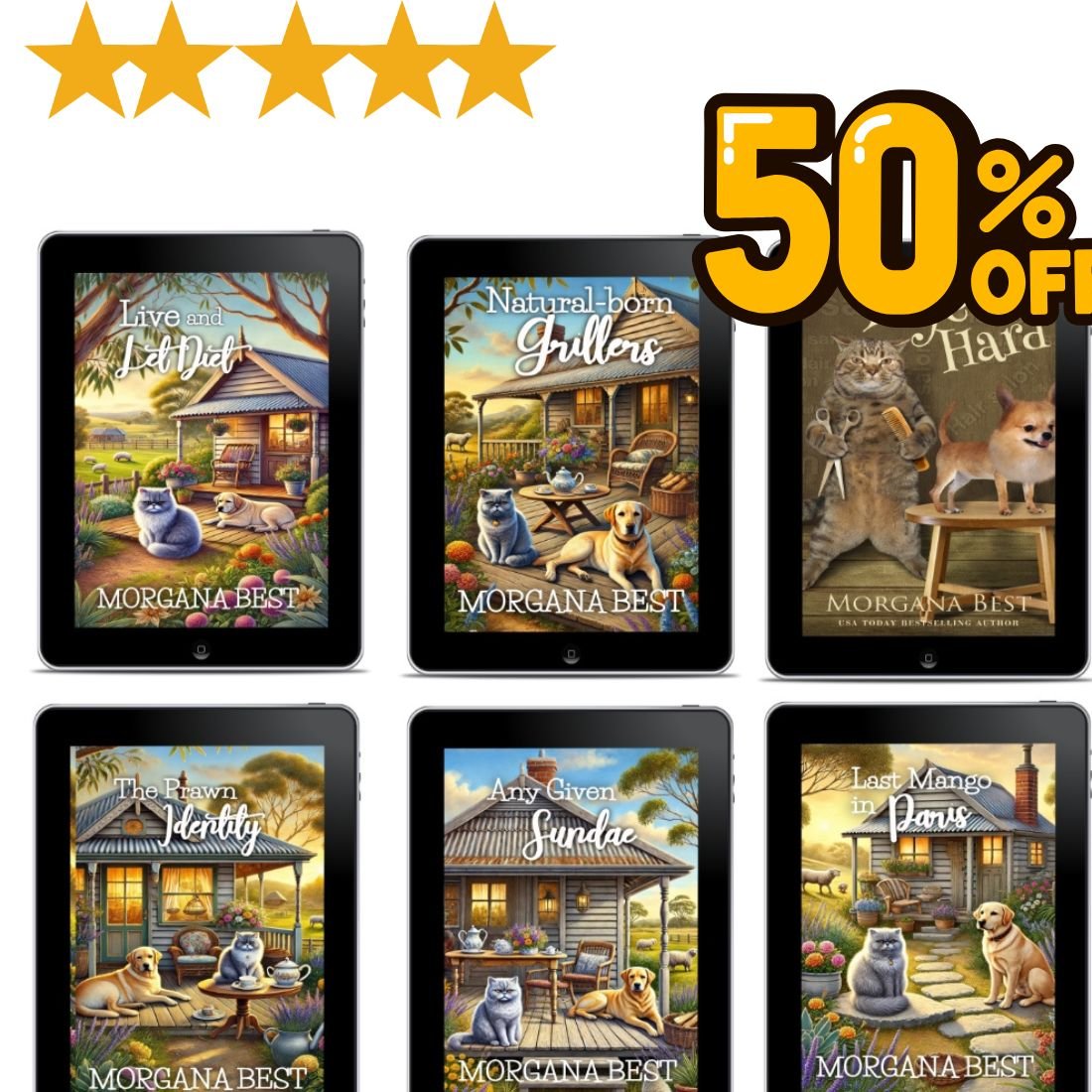 Australian Amateur Sleuth 6 EBOOK Bundle – Morgana Best