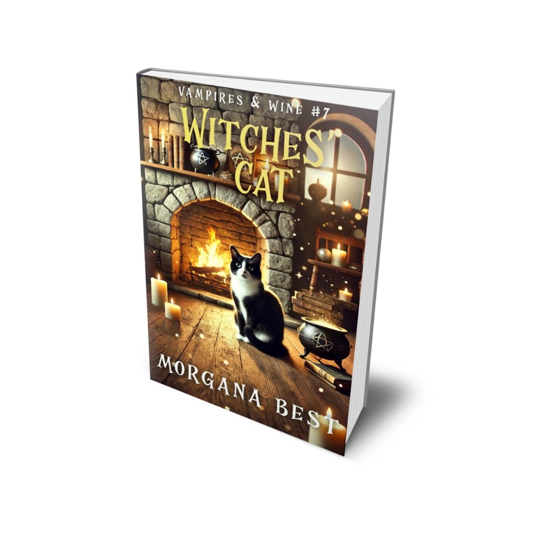 Shop Witches’ Cat Paperback Paranormal cozy mystery – Morgana Best
