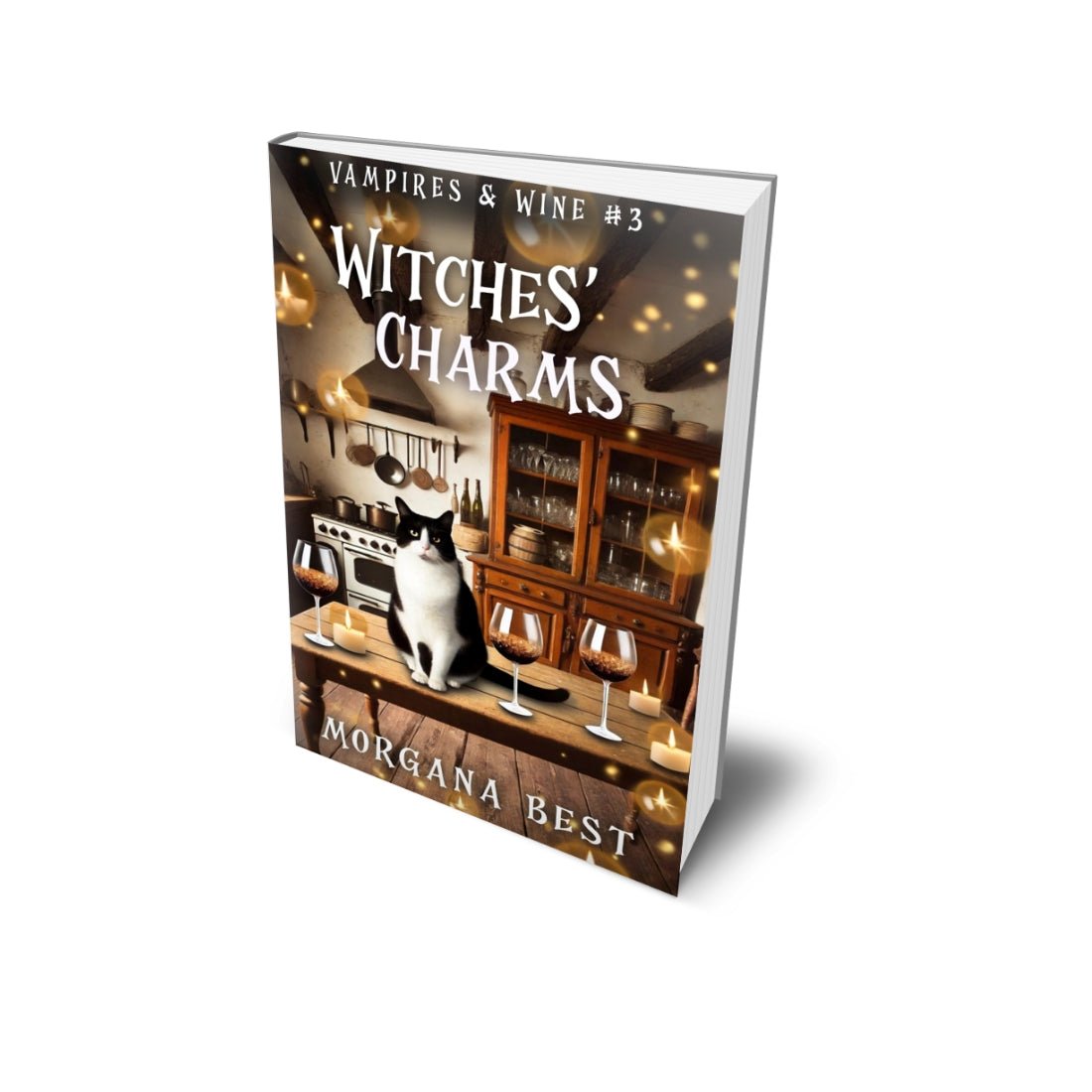 Shop Witches’ Charms Paperback Paranormal cozy mystery – Morgana Best